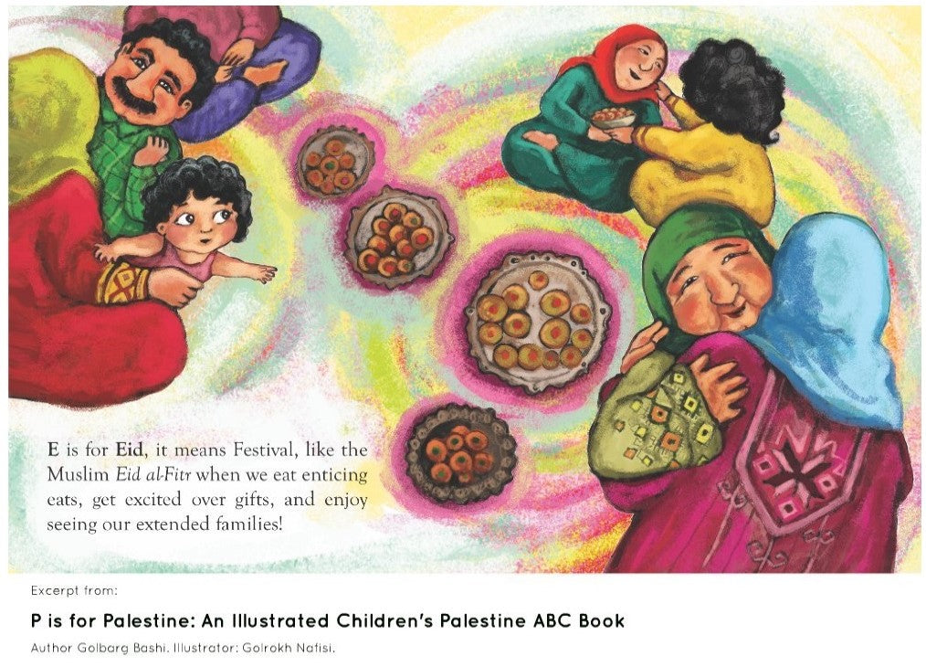 P Is for Palestine: A Palestine Alphabet Book – Golbarg Bashi and Golr ...
