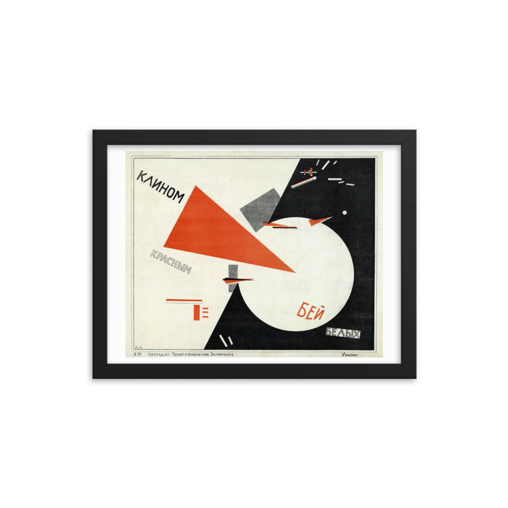 Red Wedge Framed Poster – Working Class History | Shop