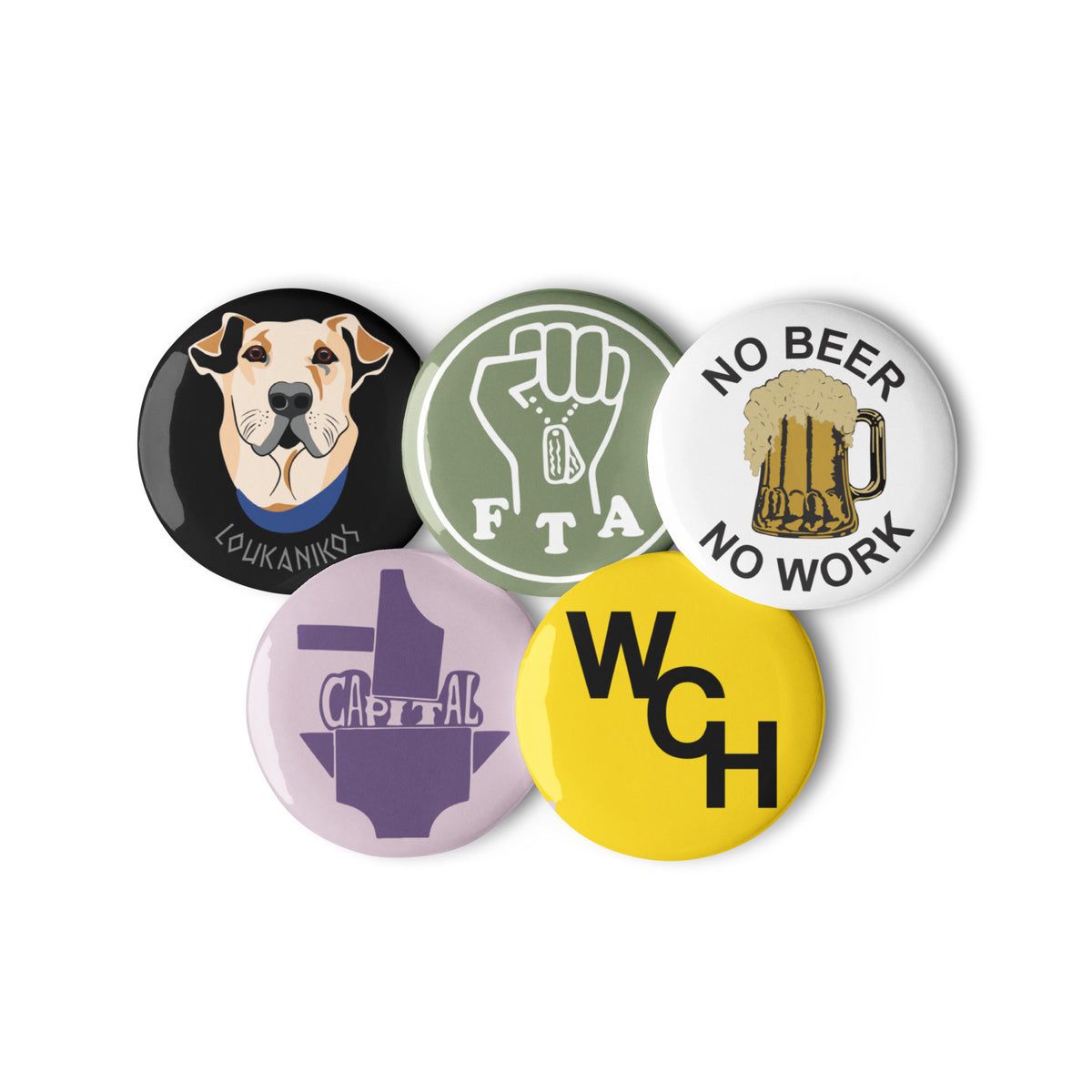People's History Pin Button Pack – Working Class History | Shop