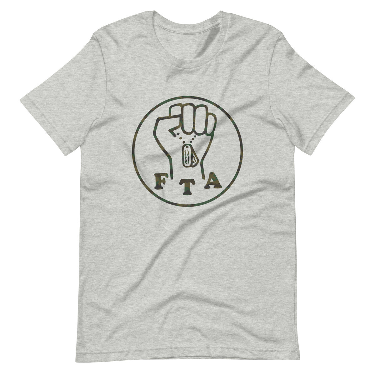 FTA Camo Print Unisex T-Shirt – Working Class History | Shop